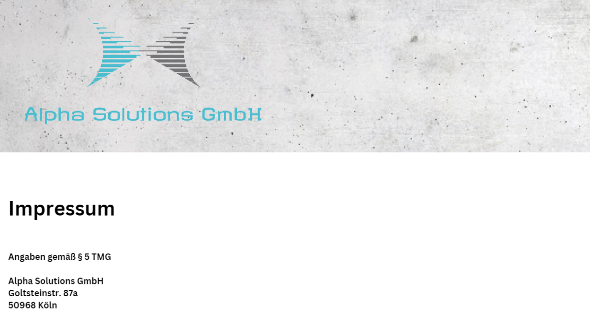 Impressum
